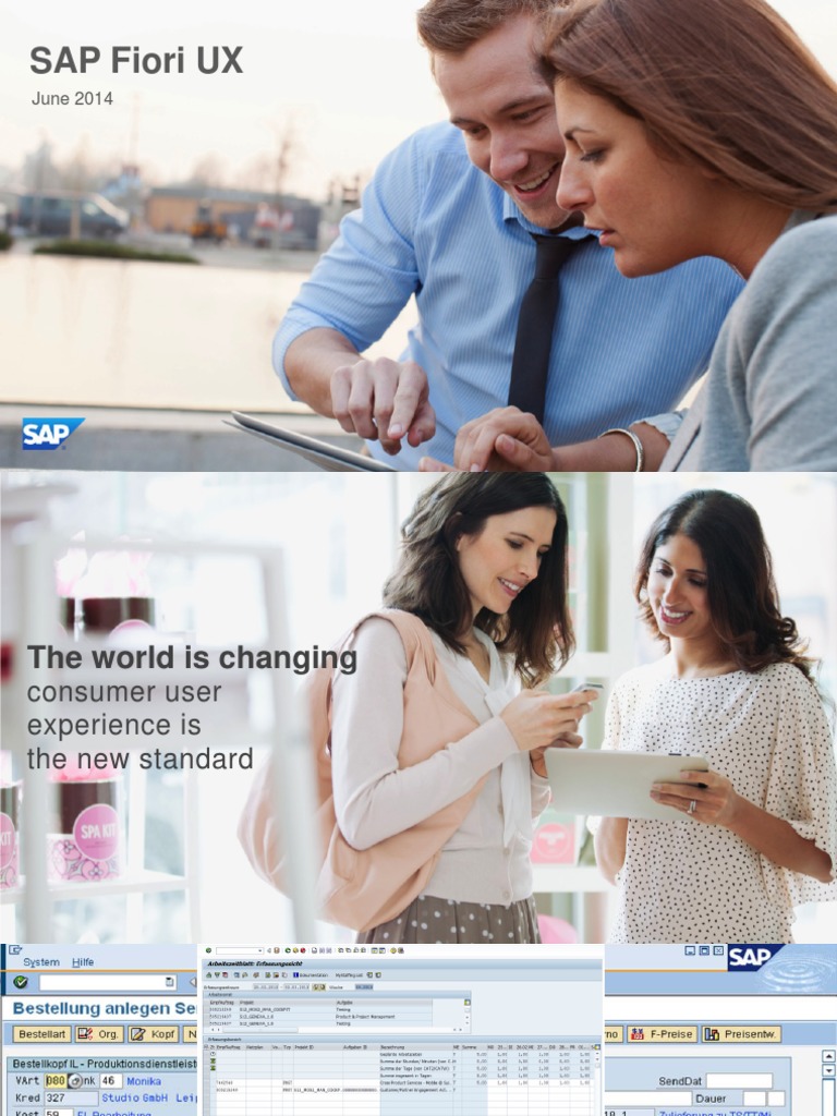 SAP Fiori UX Overview | PDF | Sap Se | Web Application