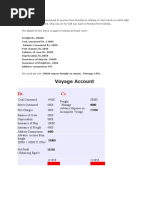 Voyage Accounting Overview and Examples | PDF | Expense | Debits And ...