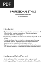 Code of Ethics - National Society of Professional Engineers | PDF | Judgment (Law) | Employment