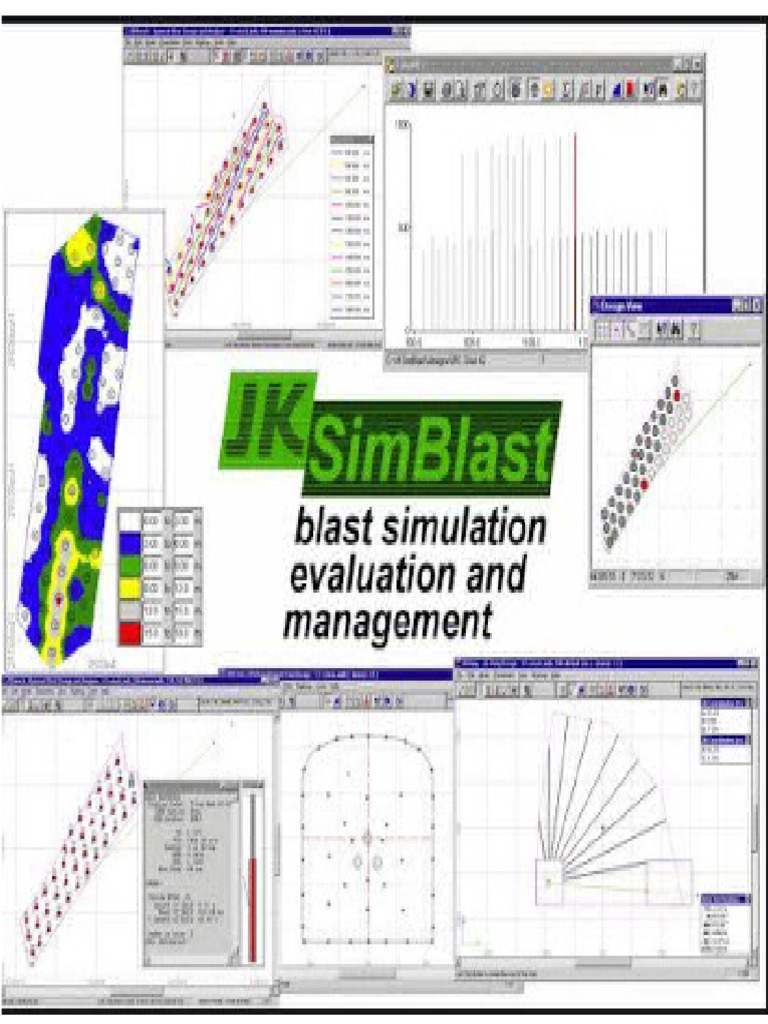 Trabajo Jksimblast | PDF | Minería de superficie | Software