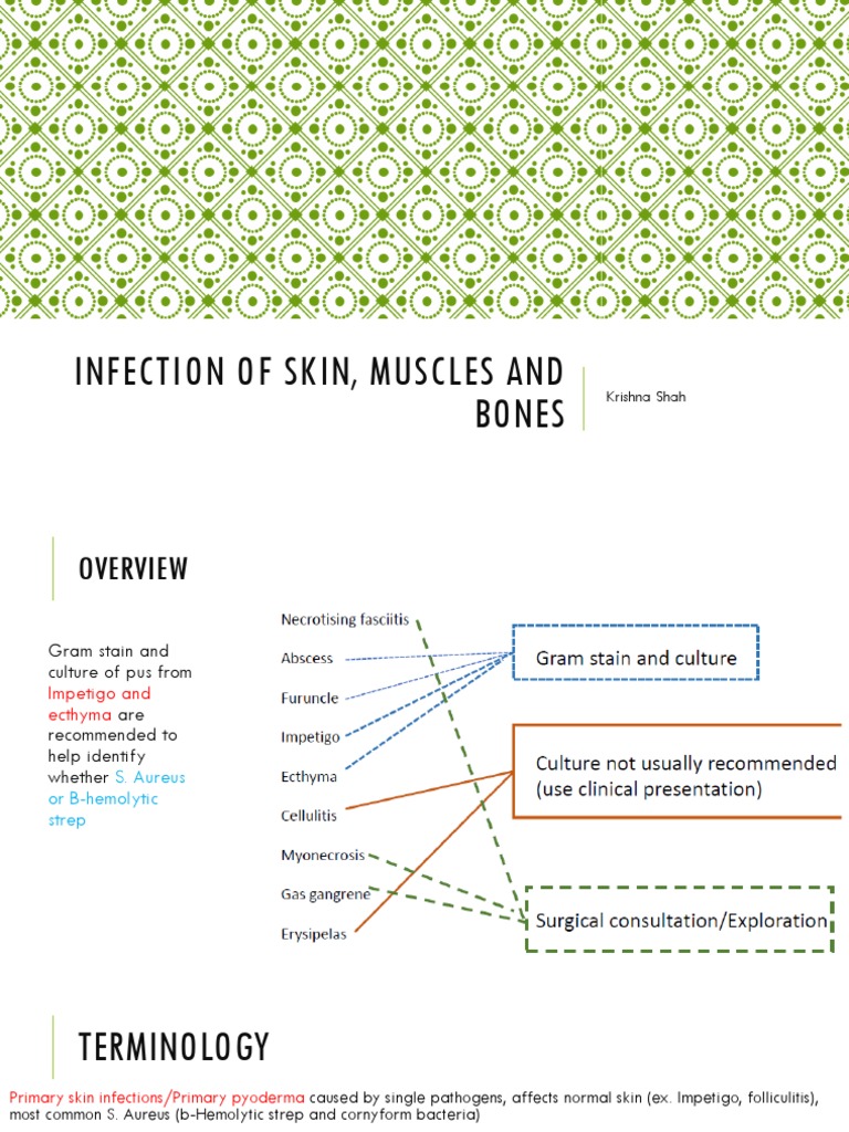 Skin, Muscle, and Bone Infections Guide | PDF | Staphylococcus Aureus ...