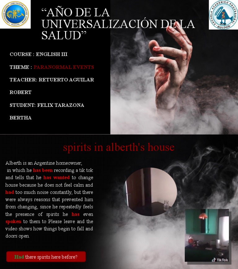 The Horror Passage by Slidesgo | PDF