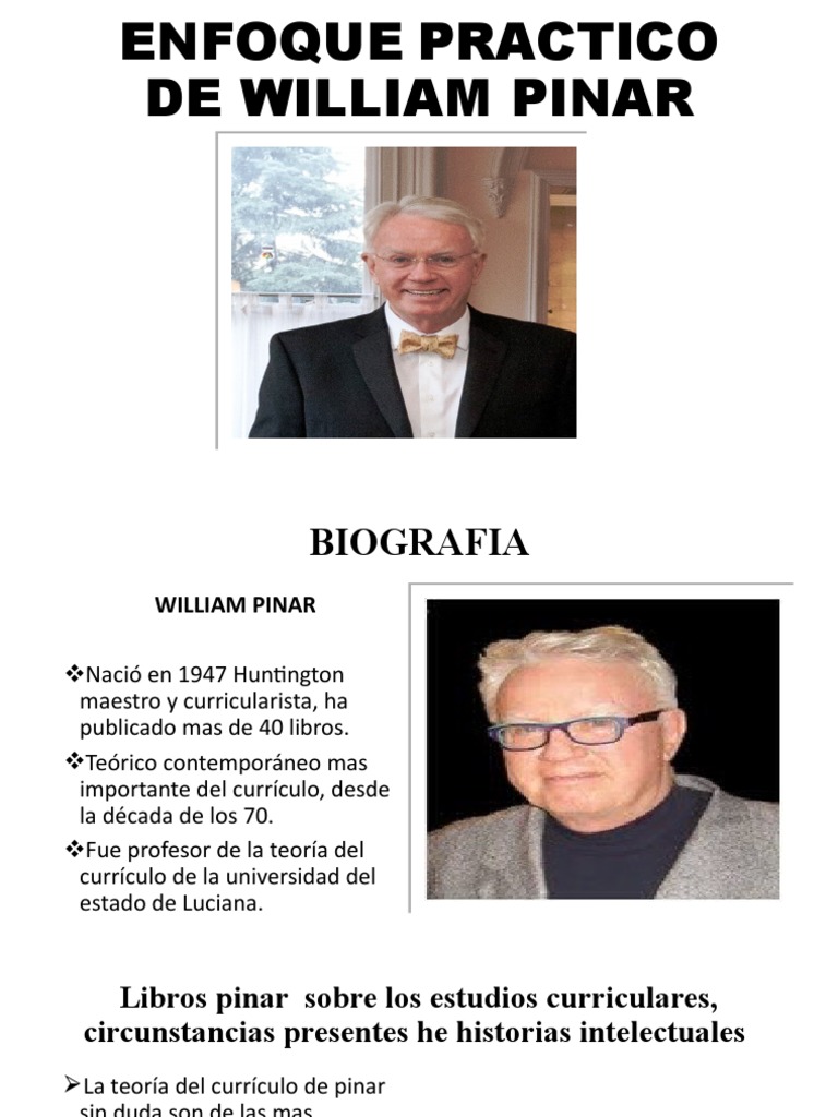 Enfoque Practico de William Pinar | PDF