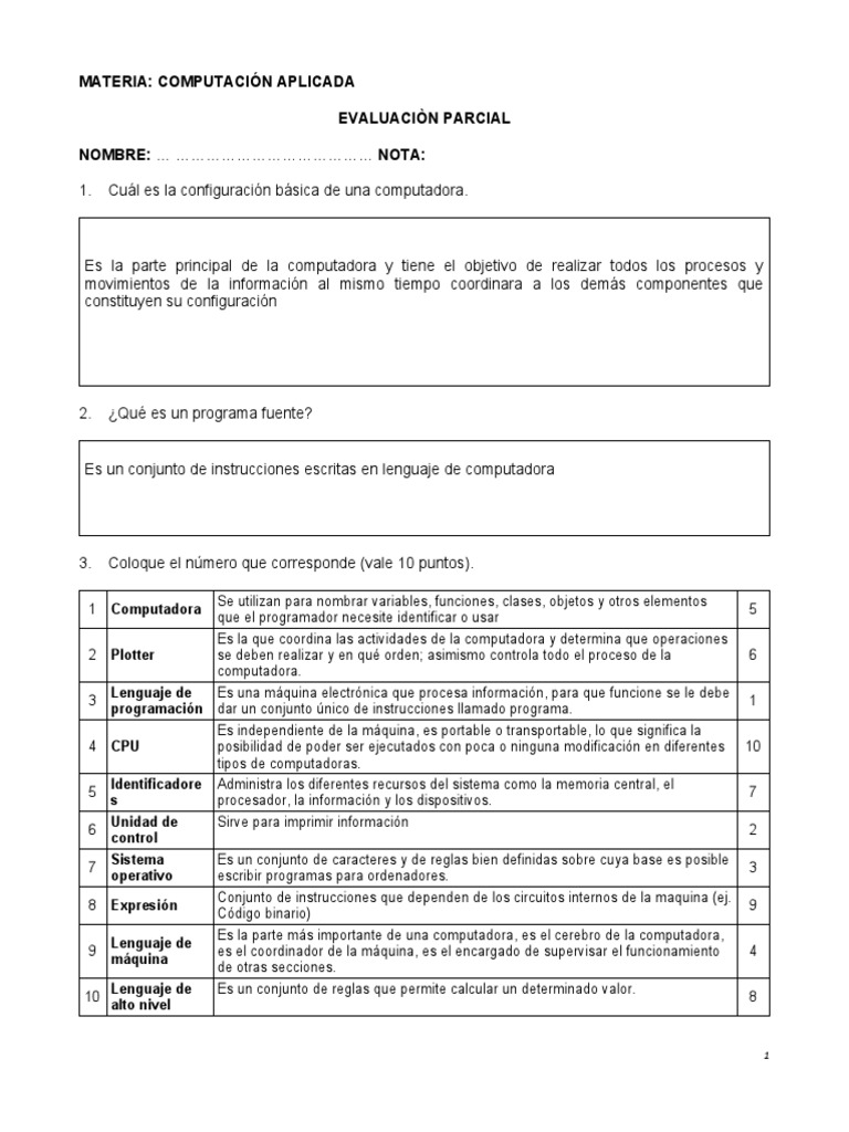 Computacion Aplicada | PDF | Programa de computadora | Programación