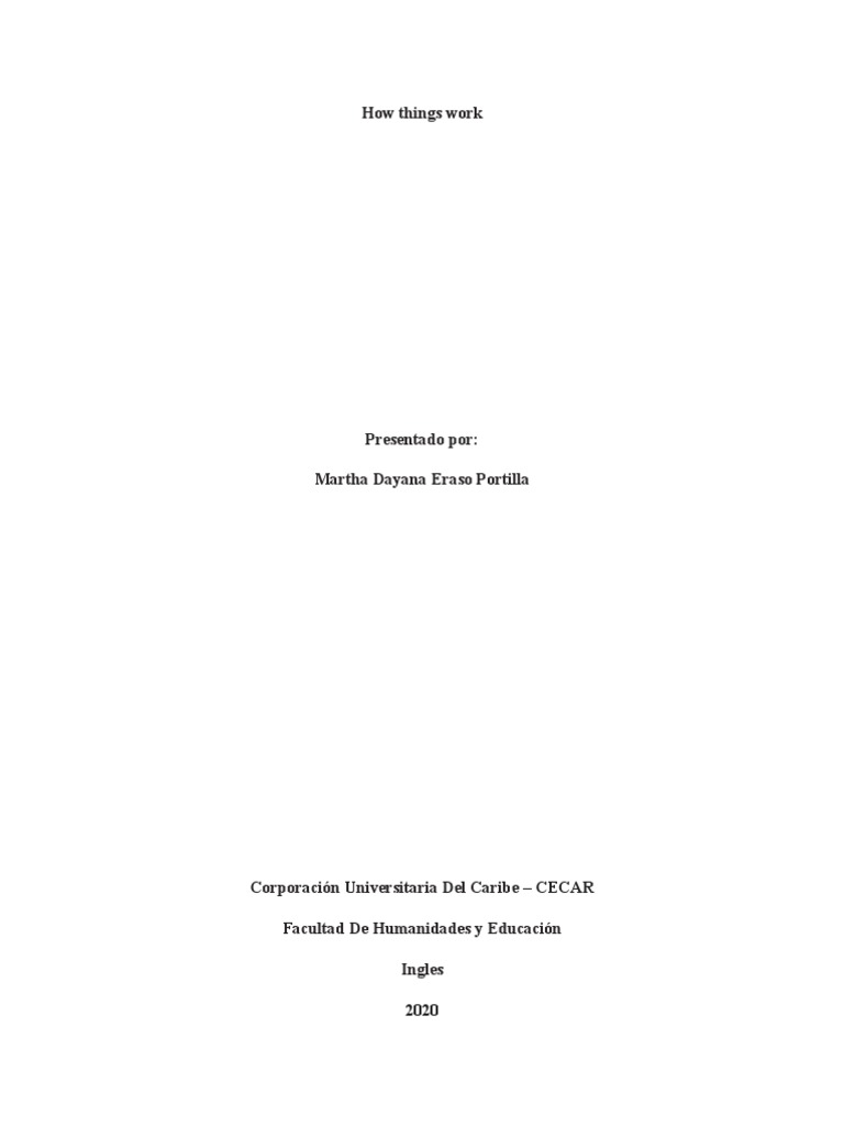 How Things Work | PDF | Information Science | Office Equipment