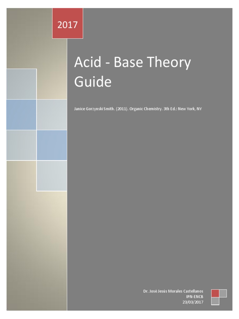 An In-Depth Guide to Acid-Base Theory: Key Concepts of Brønsted–Lowry ...