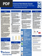 Qi Project Poster Template | PDF | Nursing | Risk Management
