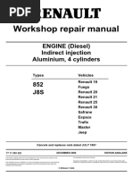 Peugeot Xud9 Engine Workshop Manual | PDF | Internal Combustion Engine ...