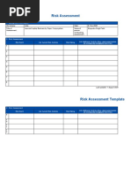 Hazard Assessment HIRAC Form Sample | PDF | Risk | Hazards