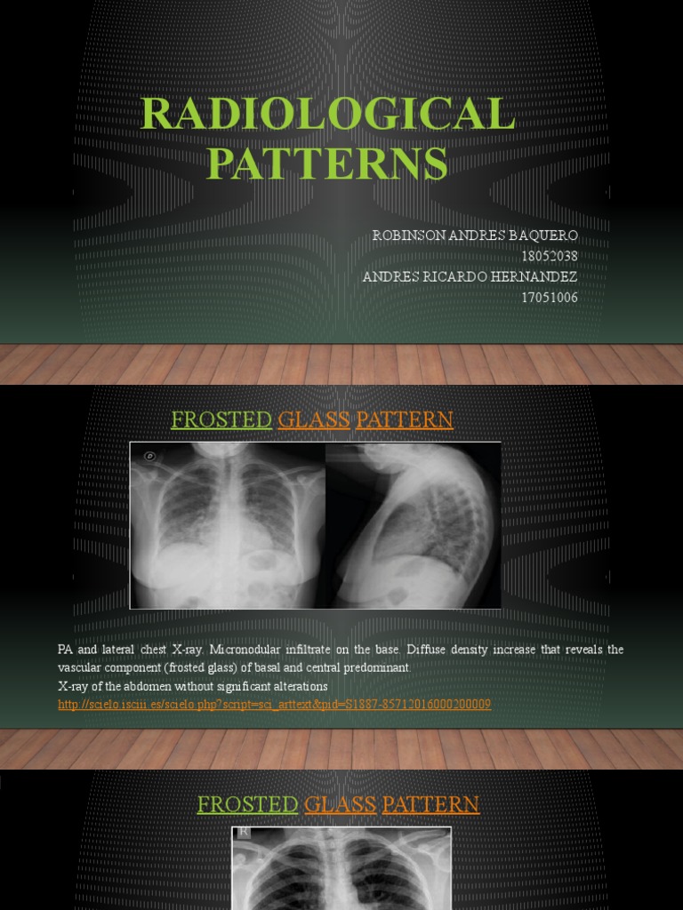 Radiological Patterns | PDF | Lung | Medical Specialties