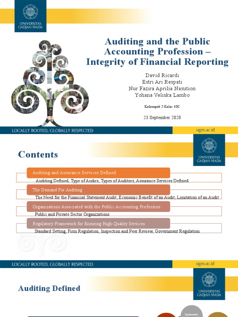 Auditing and Financial Reporting Integrity | PDF | Certified Public ...