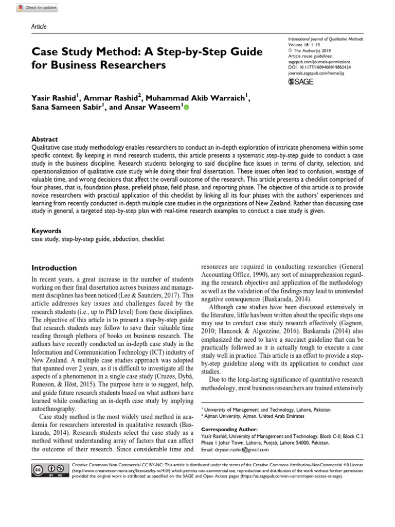 Case Study 2 | PDF | Case Study | Qualitative Research