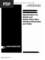 AWS and ASME Welding Filler Metal Classifications | PDF | Construction ...