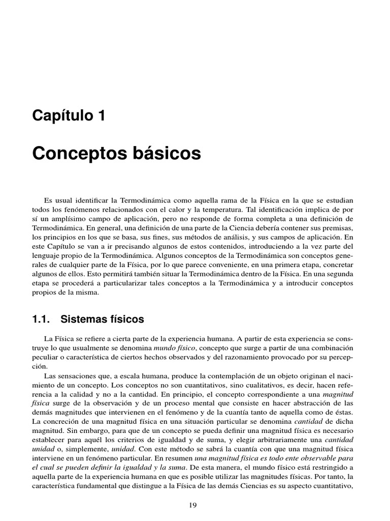 Análisis Macroscópico y Microscópico de Los Sistemas, Coceptos Básicos | PDF | Termodinámica ...