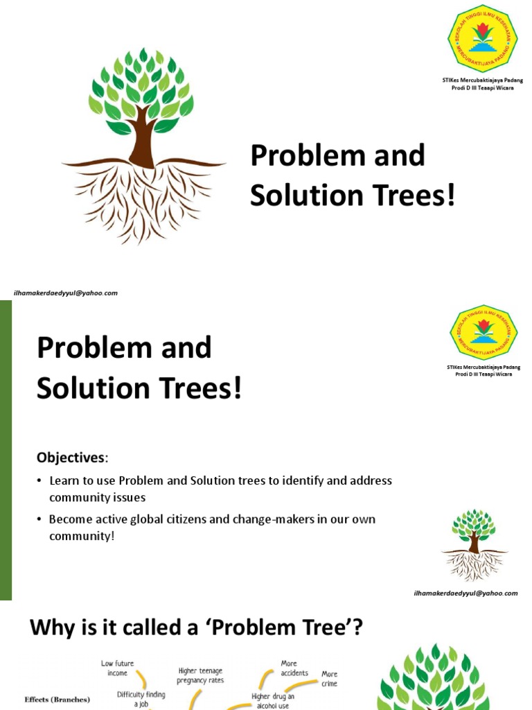 Pohon Masalah Dan Pohon Solusi PDF | PDF | Psychology | Behavior ...