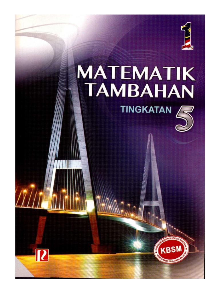 Matematik Tambahan KBSM T5 PDF | PDF