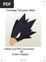Spamton Cosplay Mask DIY Guide | PDF