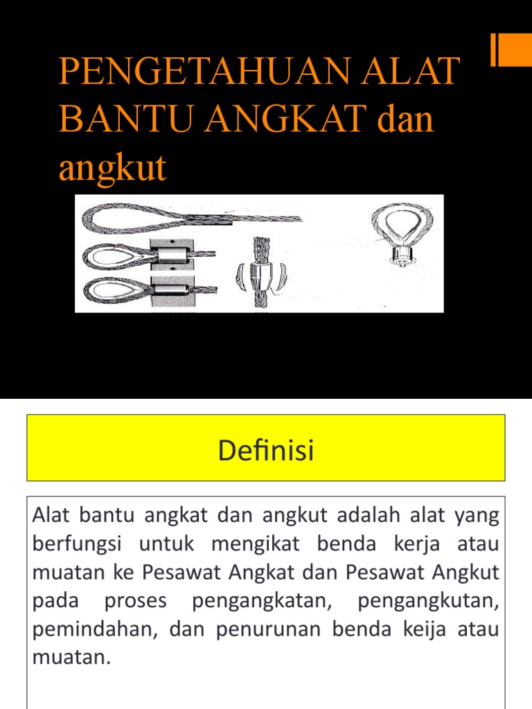 Alat Bantu Angkat Dan Angkut | PDF