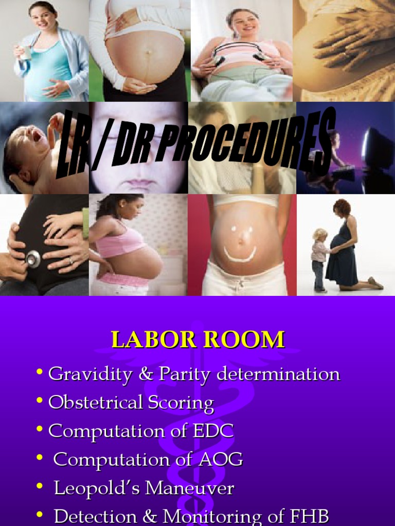 LRDR Procedures | PDF | Pregnancy | Uterus