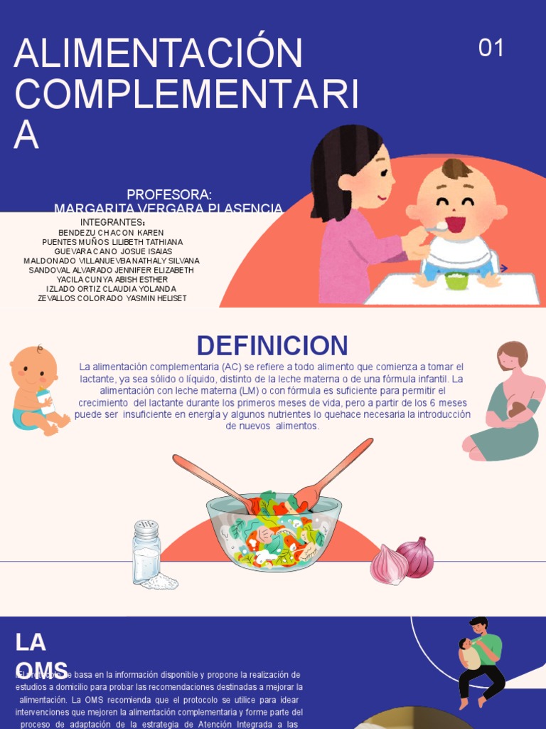 Alimentación Complementaria | PDF | Digestión | Sistema digestivo humano