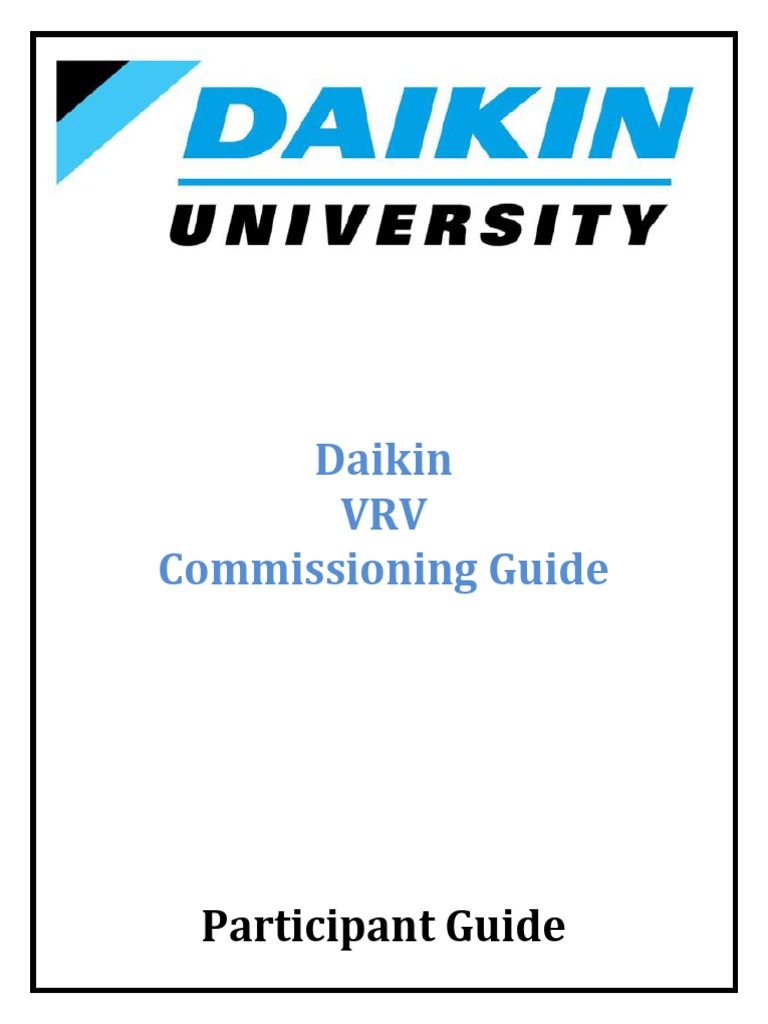 VRV Commissioning PDF | PDF | Heat Pump | Vacuum