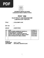 Lab 2-Coulombs Law PhET Simulation Analysis Activity Distance Learning ...