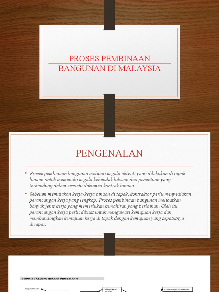 PROSES PEMBINAAN BANGUNAN DI MALAYSIA | PDF