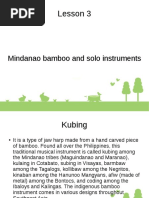 Panay Bukidnon Bamboo Music Heritage | PDF | String Instruments ...
