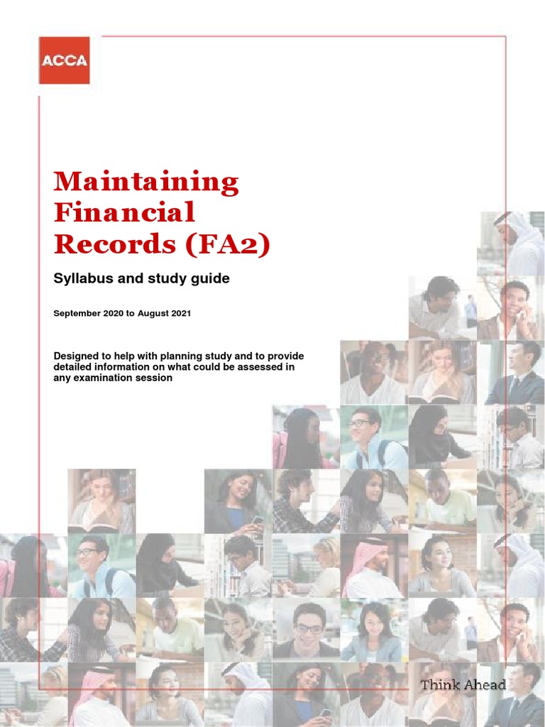 FA2 Syllabus and Study Guide 2020-21 FINAL PDF | PDF | Bookkeeping | Depreciation