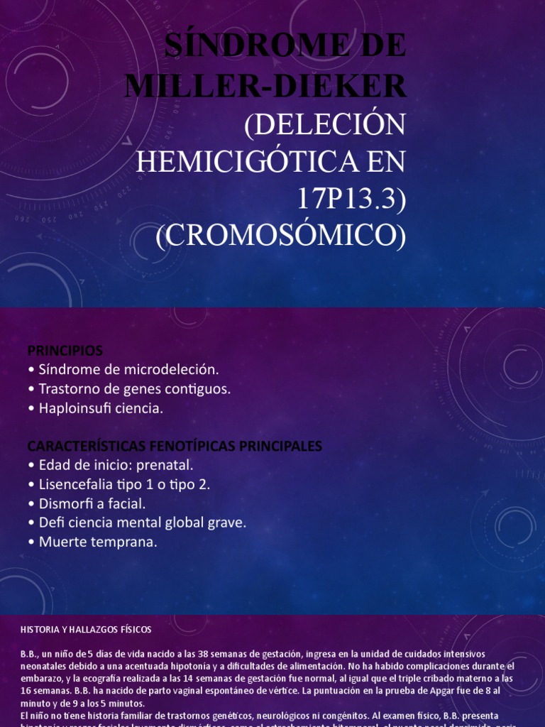Características del Síndrome de Miller-Dieker | PDF | Especialidades ...