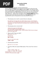 Tube Feeding Calculation Guide | PDF | Calorie | Food And Drink