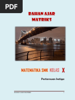 Menghitung Adjoin Matriks 3x3 | PDF | Sains & Matematika