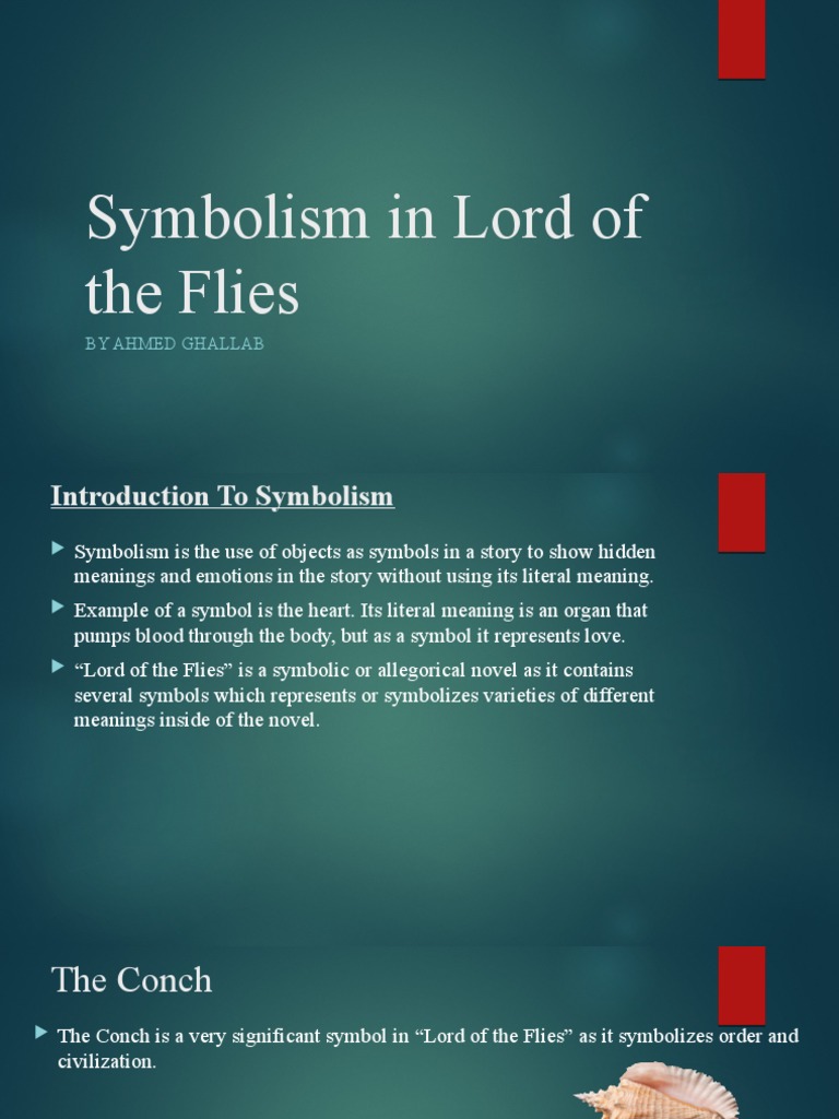 Symbolism in Lord of The Flies | PDF