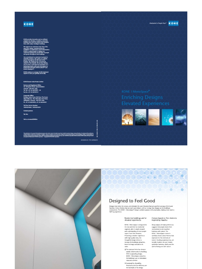 Enriching Designs Elevated Experiences: Kone I Monospace | PDF | Color ...