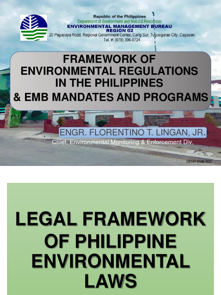 Envt'l Framework | PDF | Environmental Impact Assessment | Air Pollution