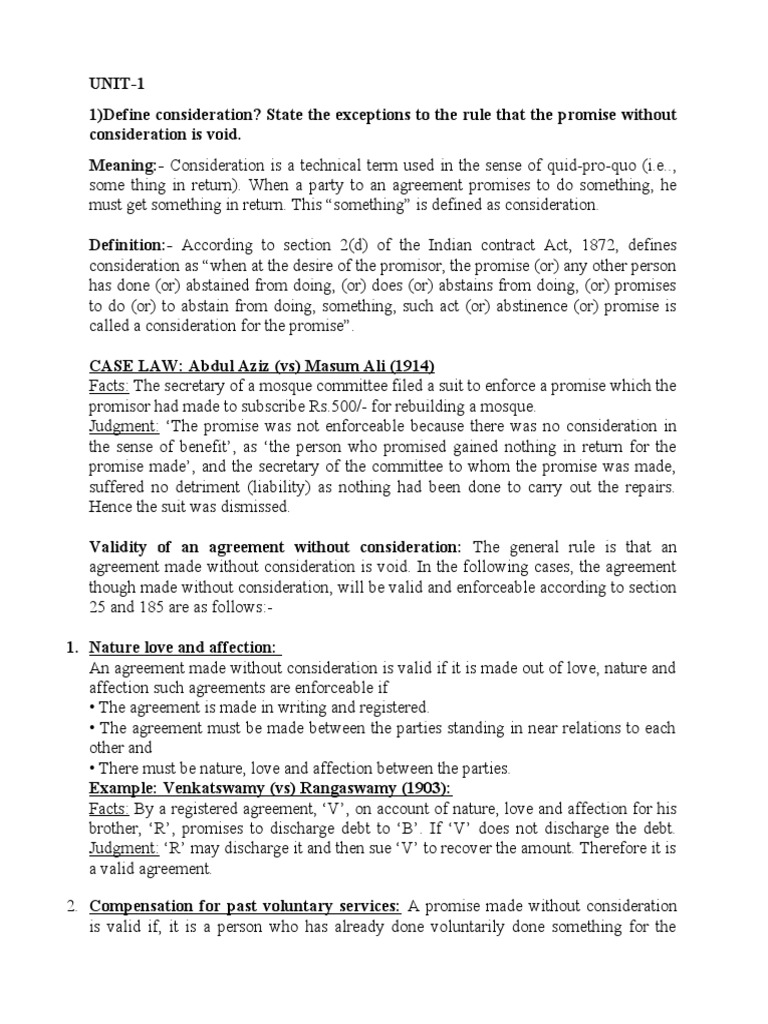 Contract 1 | PDF | Offer And Acceptance | Misrepresentation