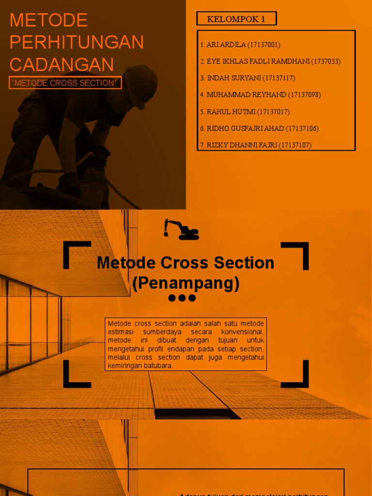 Kelompok 1 Metode Cross Section | PDF | Sains & Matematika | Teknologi ...