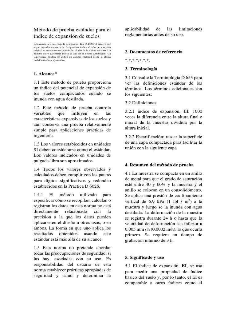 Astm D4829 03 | PDF | Desviación Estándar | Agua