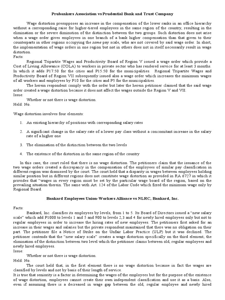 Prubankers Association Vs Prudential Bank and Trust Company | PDF ...