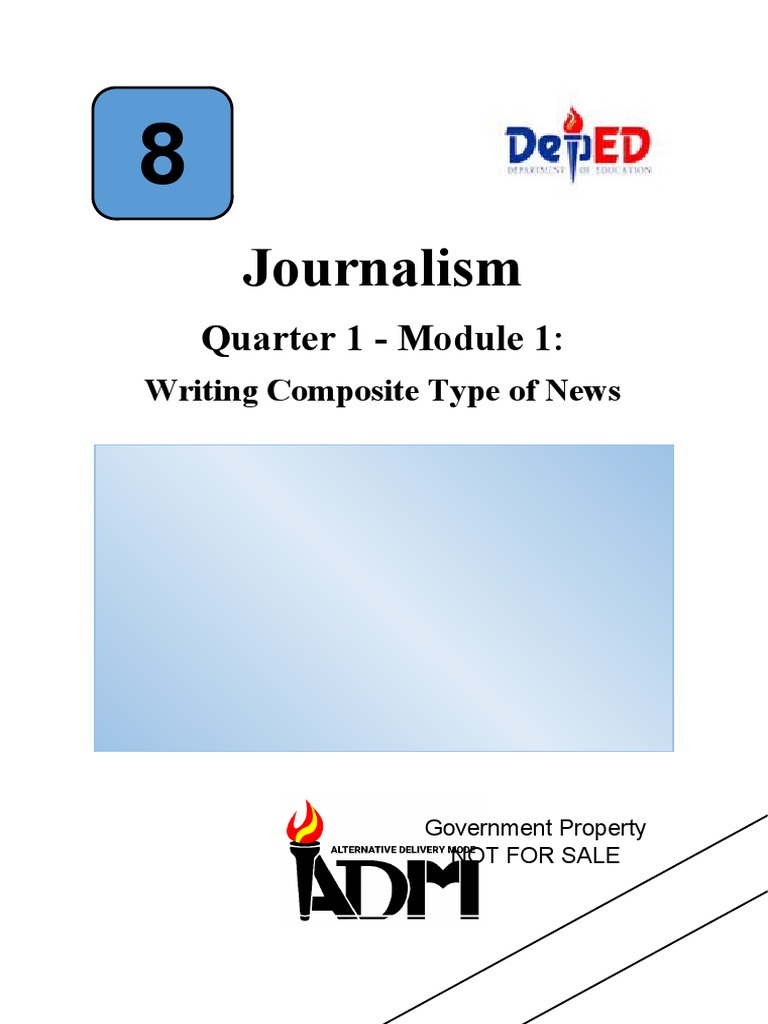 Journalism: Quarter 1 - Module 1 | PDF | News | Mass Media
