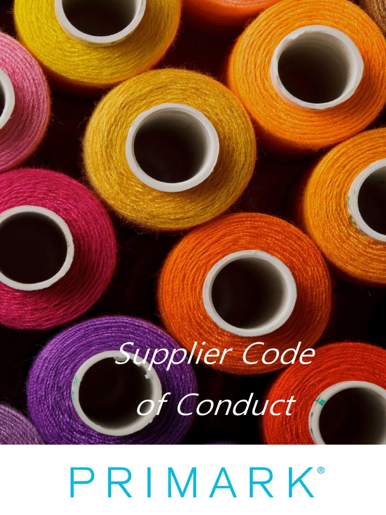Primark Code of Conduct | PDF | Bribery | Overtime