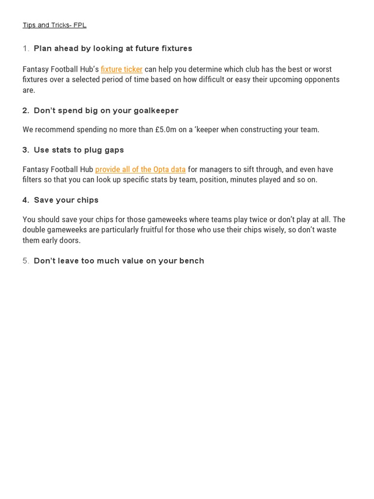 FPL Strategy for Savvy Managers | PDF | Career & Growth | Business