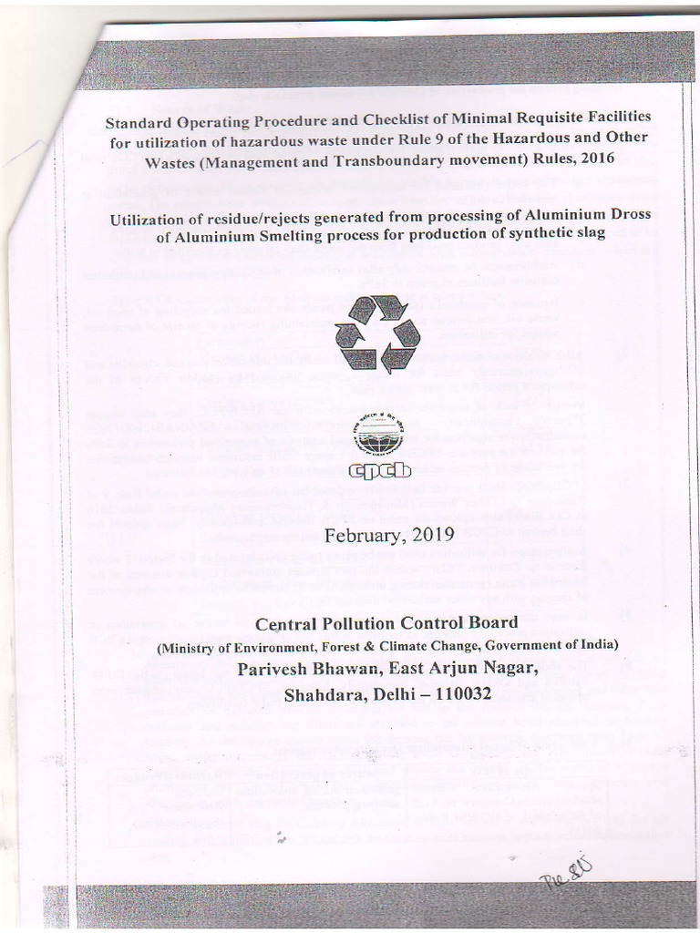 Al Dross Handling | PDF | Oxide | Aluminium