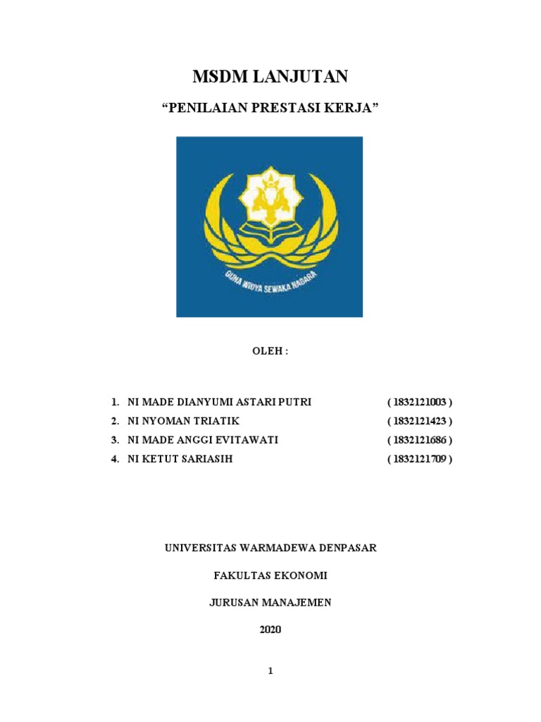 MSDM Lanjutan KLP 6 | PDF | Karier & Perkembangan