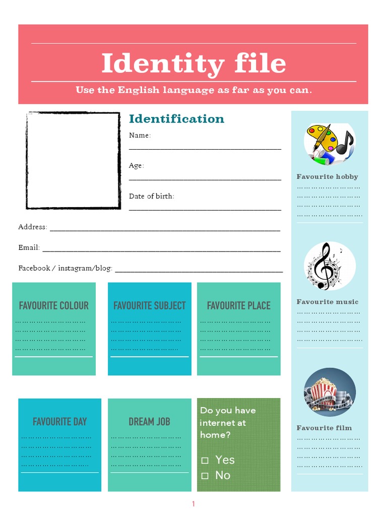 Identity File | PDF