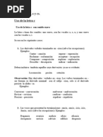 Palabras en español con "sc" | PDF