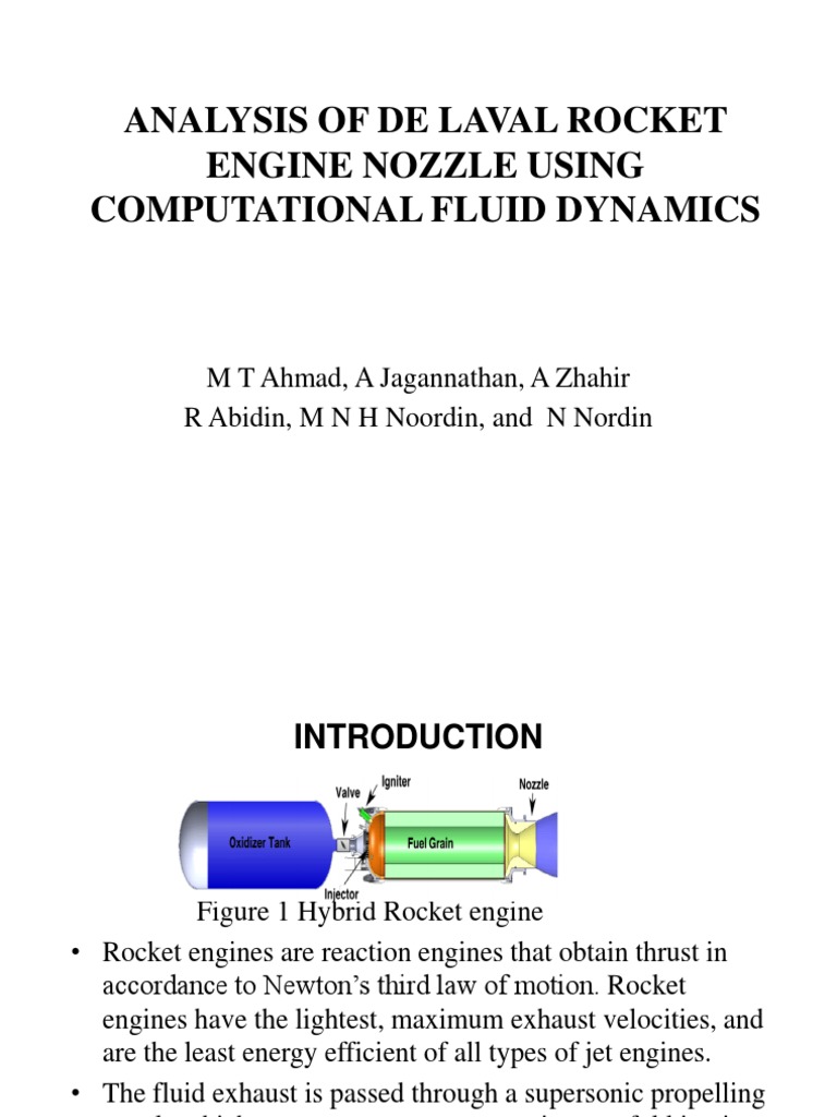 (Issa 2020) CFD Analysis of de Laval Rocket Engine Nozzle | PDF | Nozzle | Rocket Engine