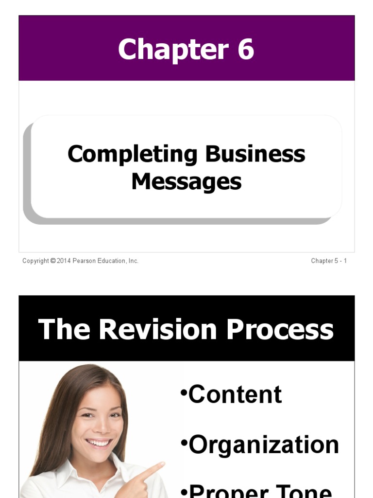 Completing Business Messages Completing Business Messages: Chapter 5 ...