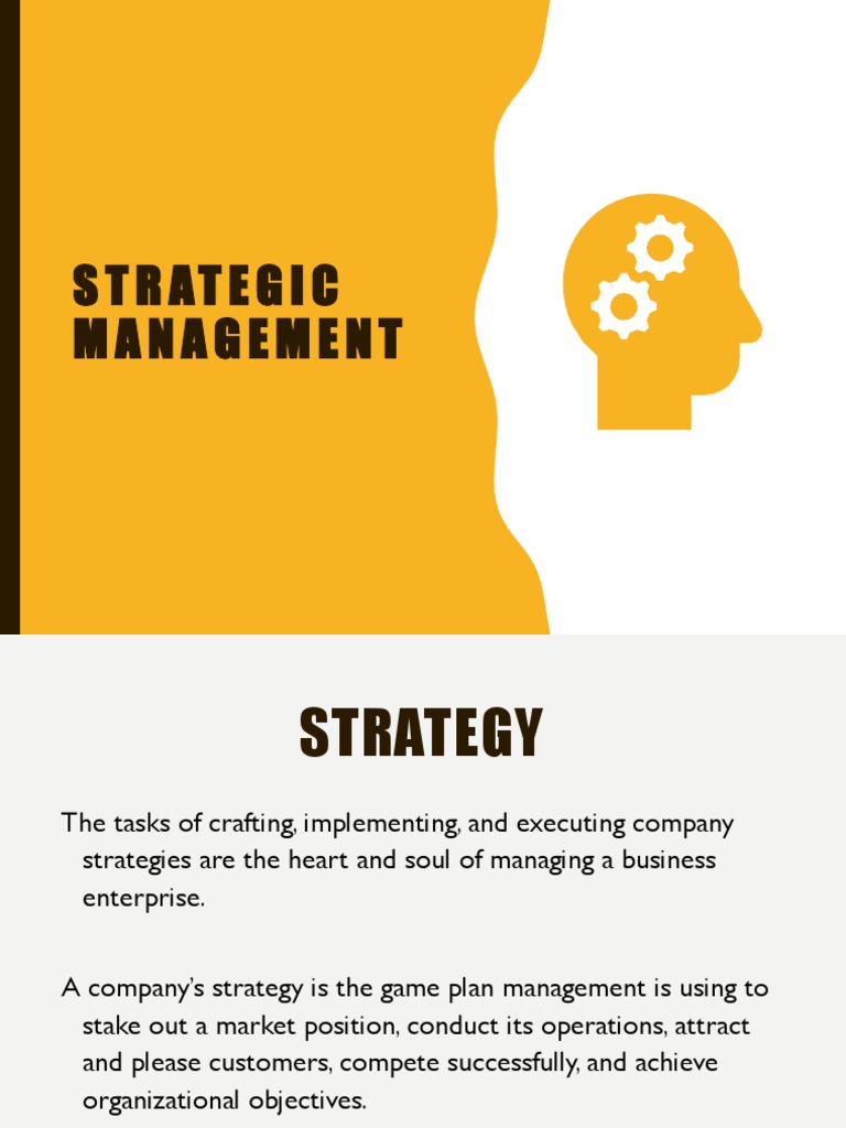 Strategic Management PDF | PDF | Competence (Human Resources ...