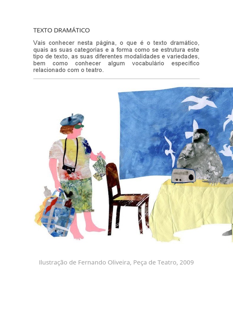 Texto Dramático | PDF | Ficção Geral